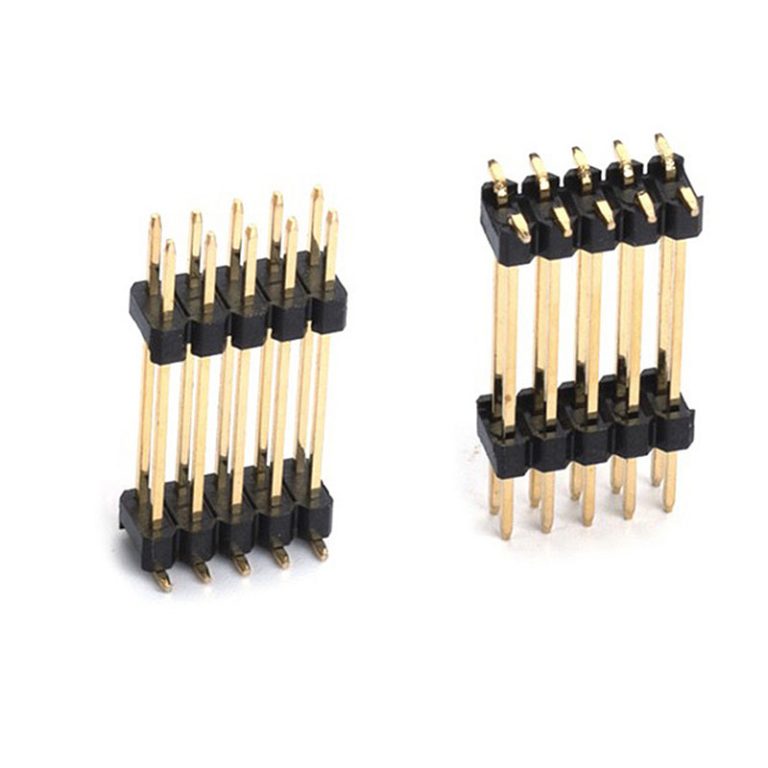 2.54MM Pin Header Double Plastic SMT