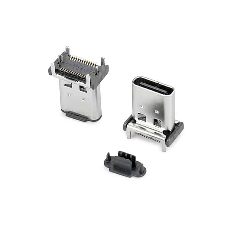 USB Type-c Pcb Connector 24 Pins SMT Vertical